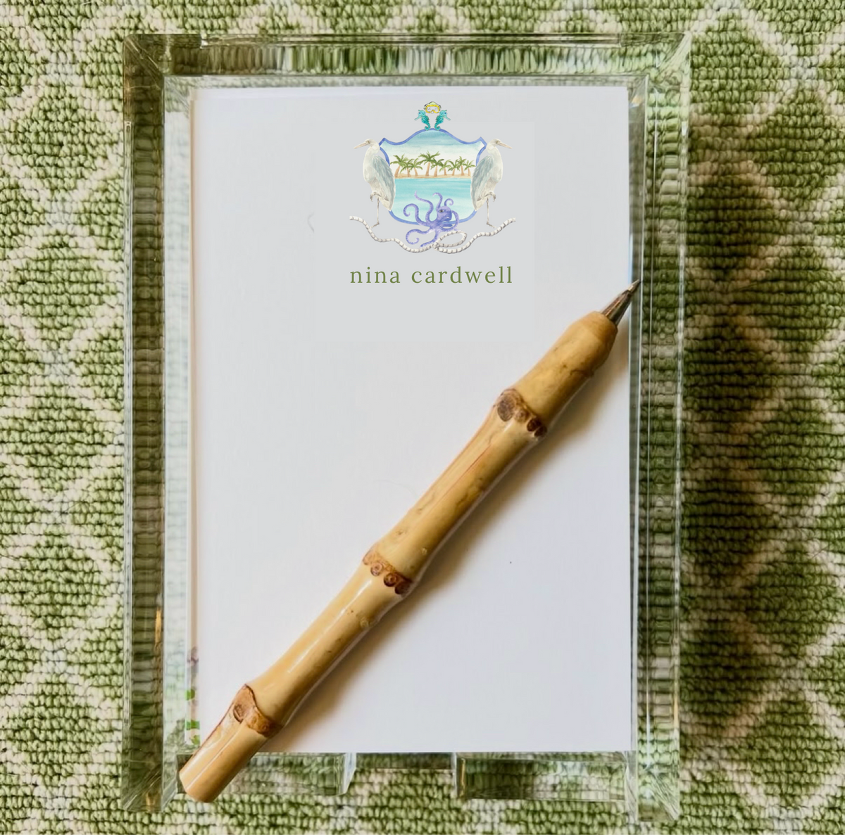 acrylic note sets– cambridge street